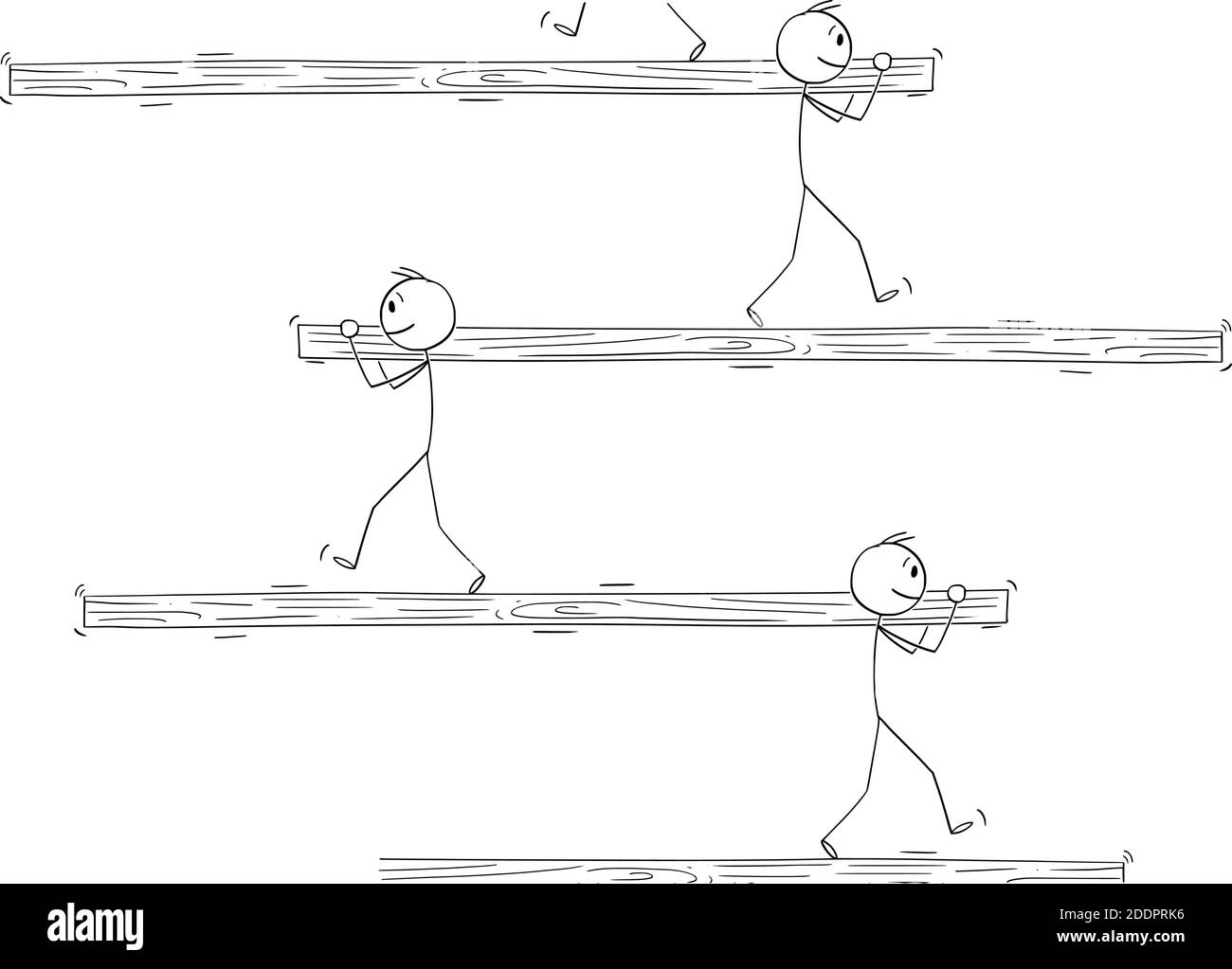 Cartoon log Black and White Stock Photos & Images - Alamy