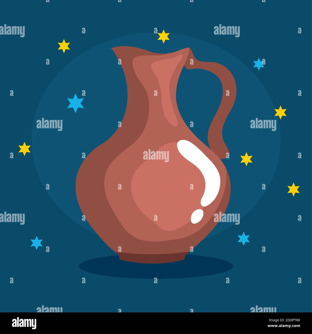 Oil pitcher Stock Vector Images - Alamy
