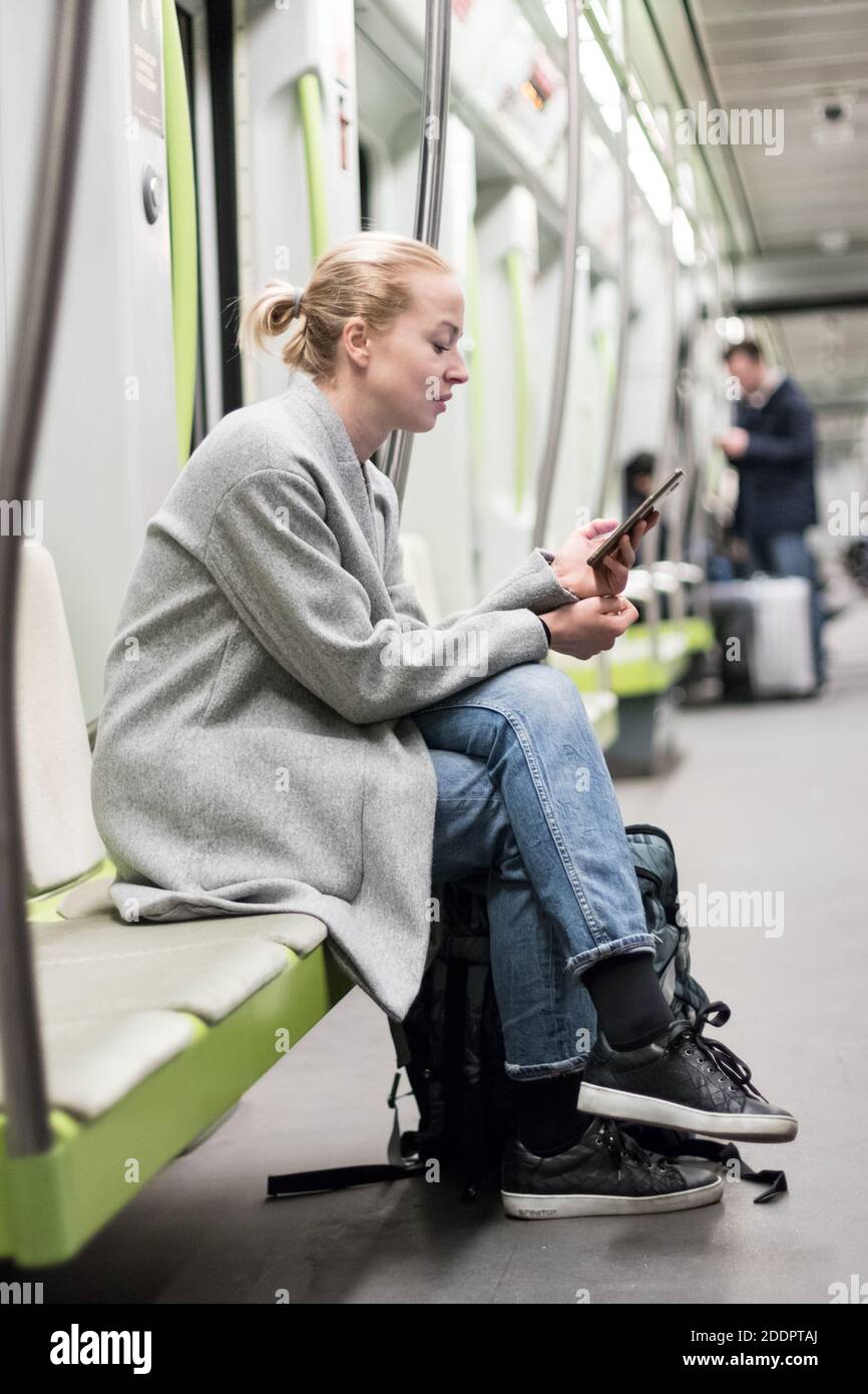 Public subway hi-res stock photography and images - Alamy