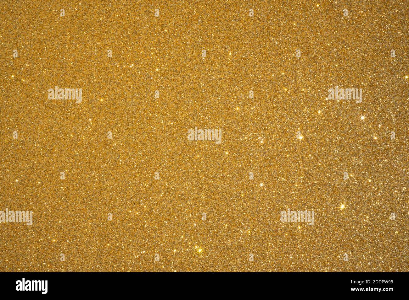 Trendy color Fortuna gold background with glitter and feather ...
