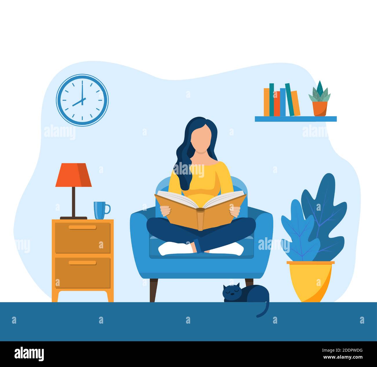 Chair cartoon hi-res stock photography and images - Alamy