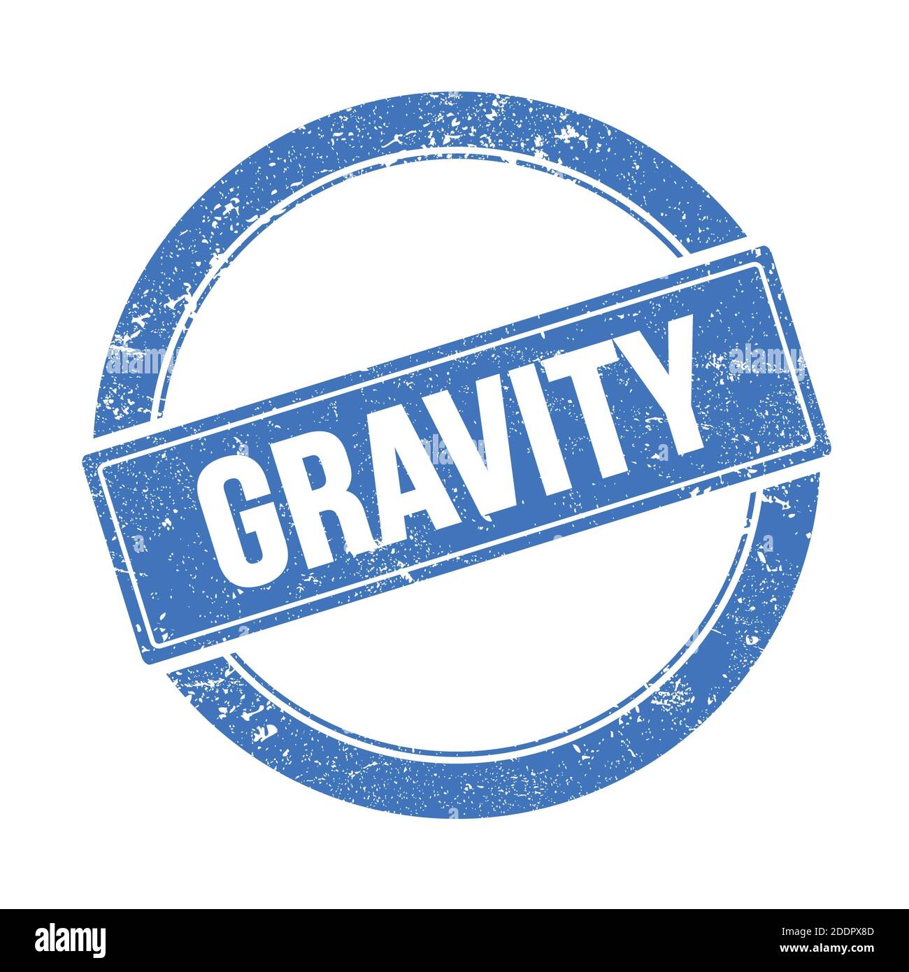 Gravity stamp Cut Out Stock Images & Pictures - Alamy