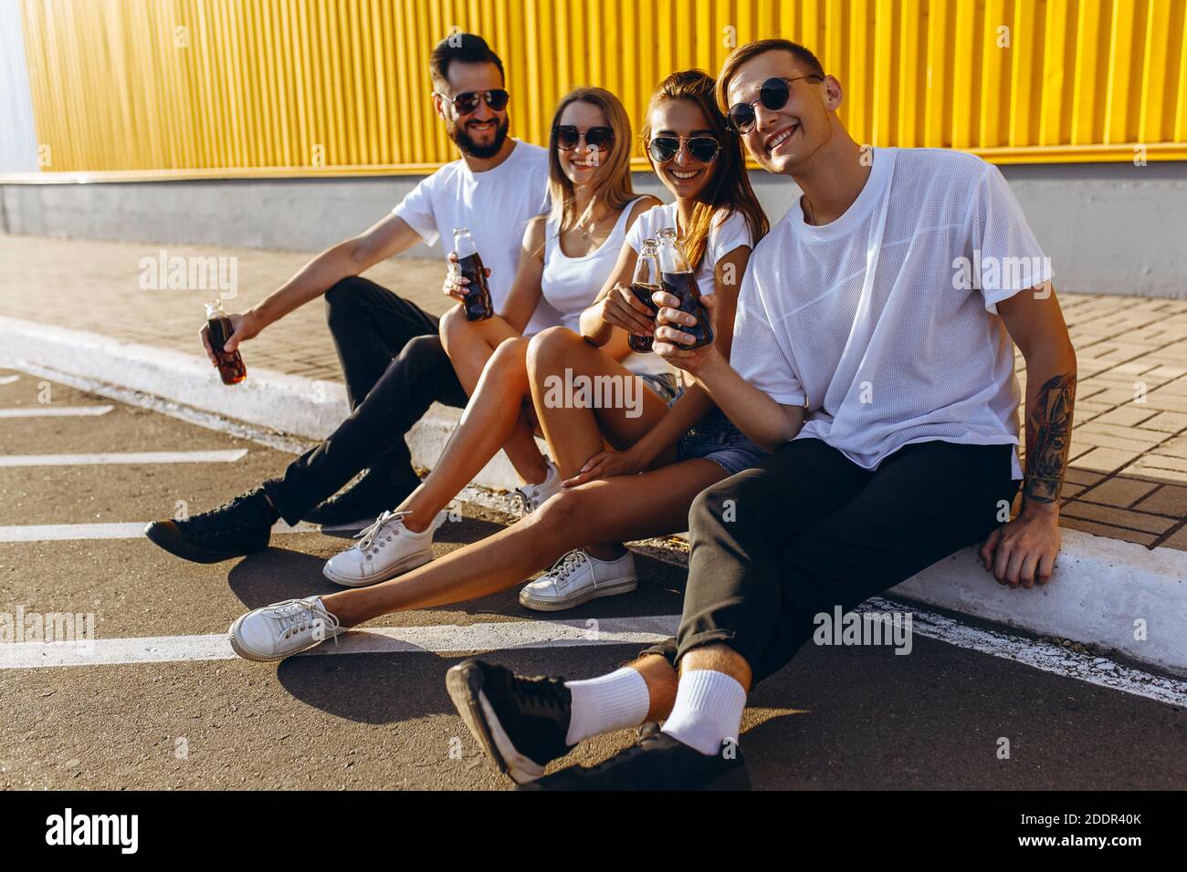 Guys Hanging Out With Friends