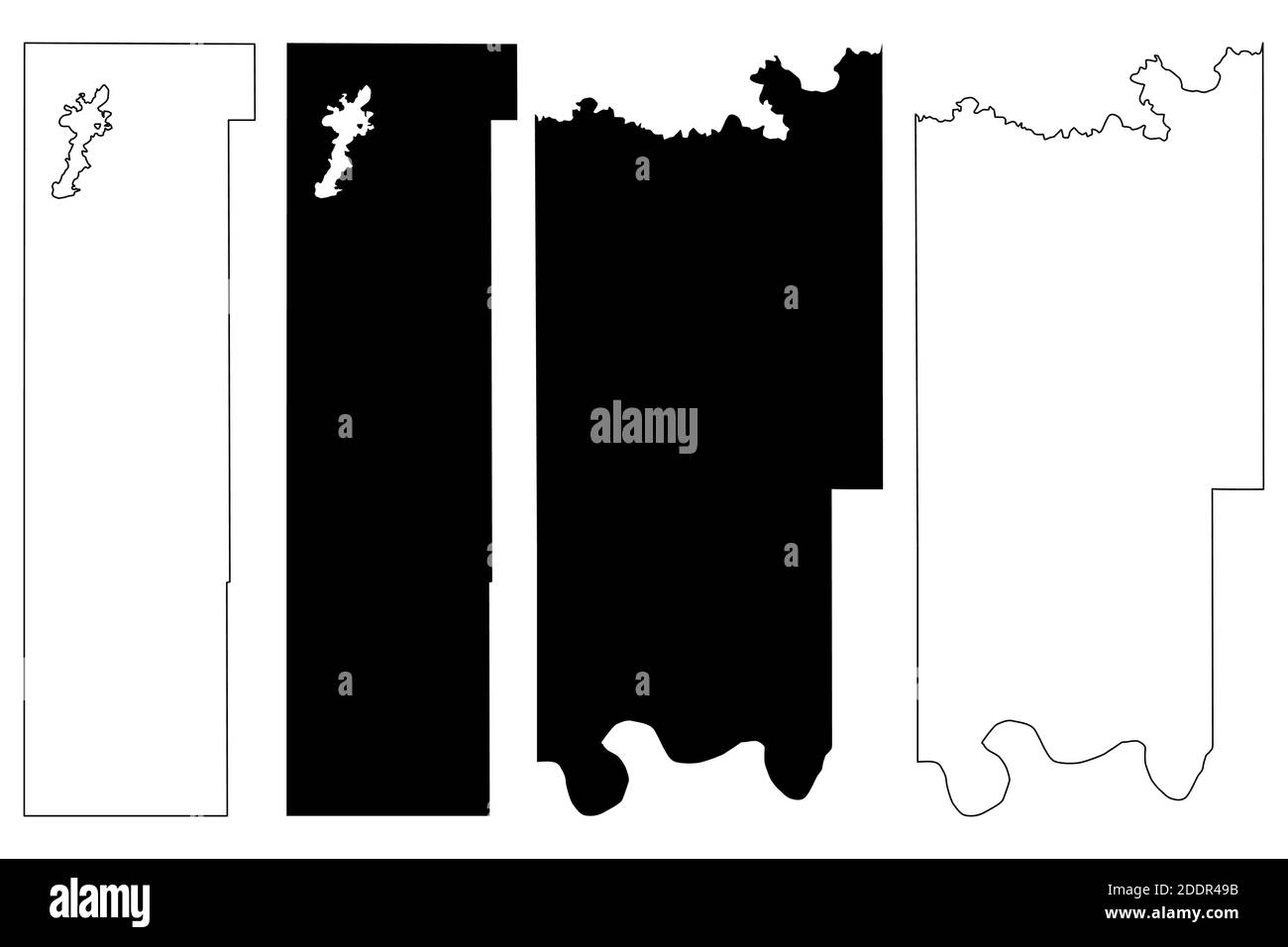 Map of seminole oklahoma Stock Vector Images - Alamy
