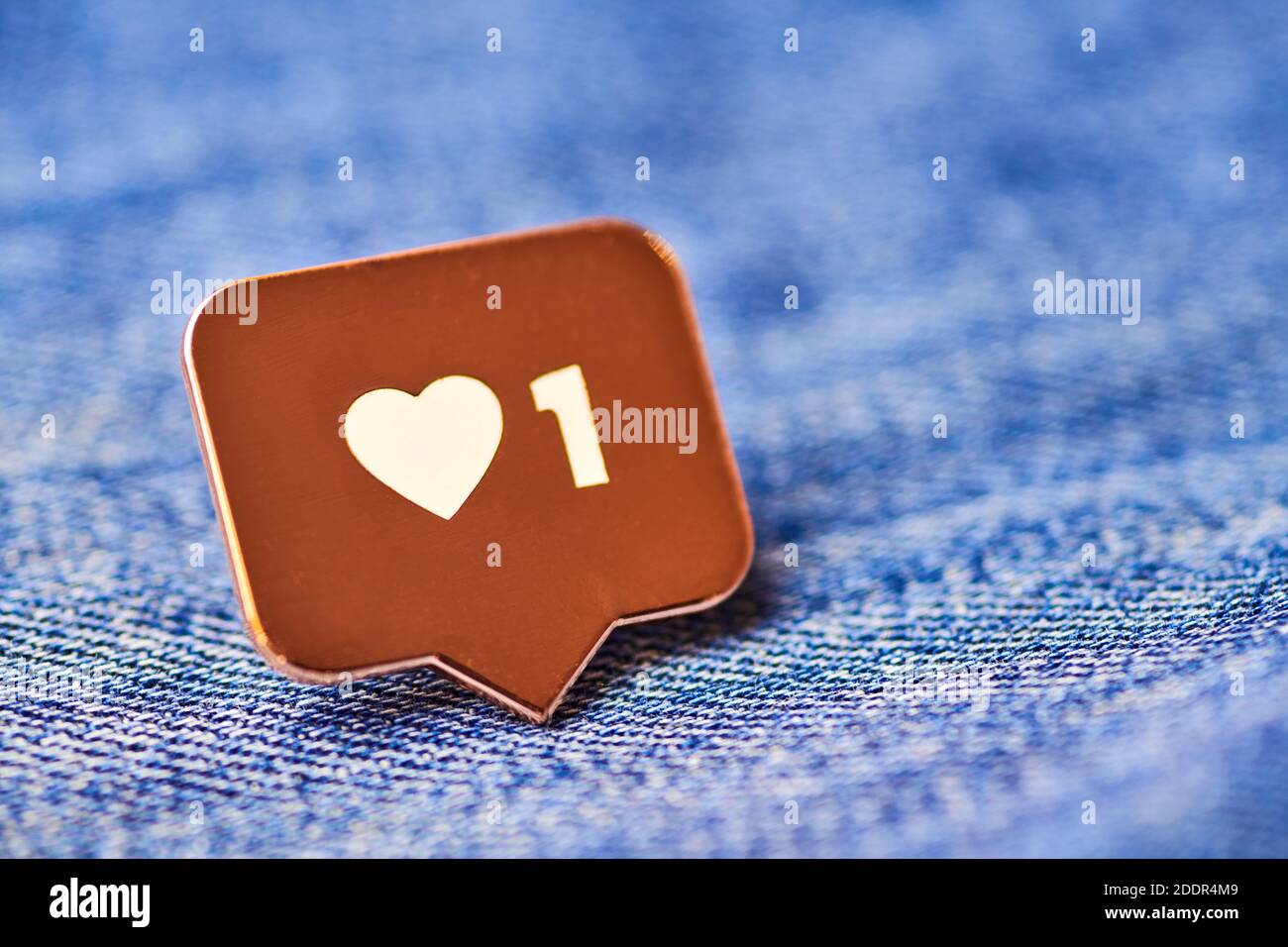 Like heart symbol. Like sign button, symbol with heart and one digit ...