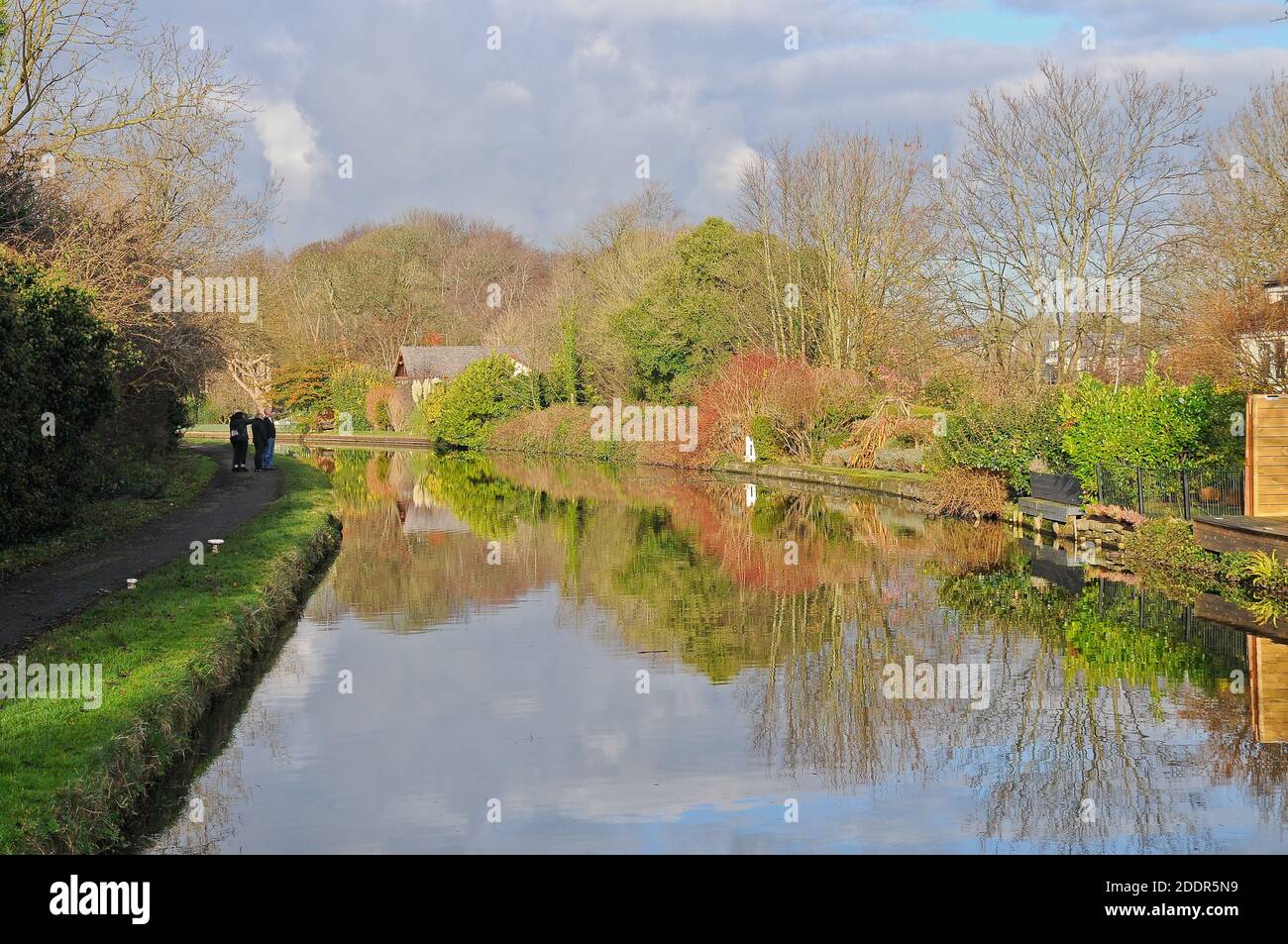 Leeds Liverpool Canal, Maghull Stock Photo - Alamy