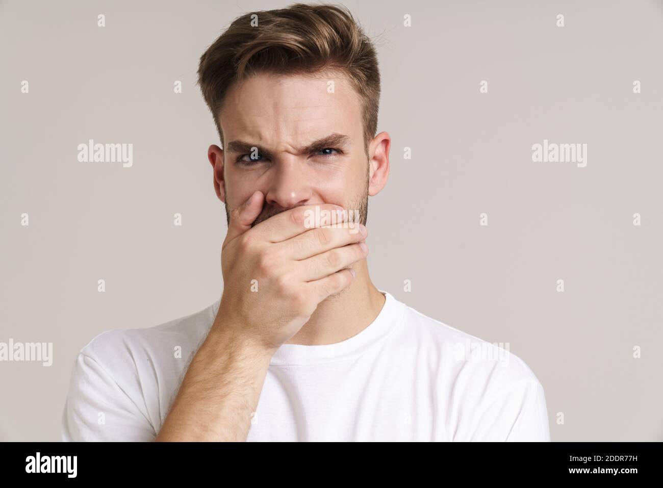 Unshaven mouth hi-res stock photography and images - Alamy