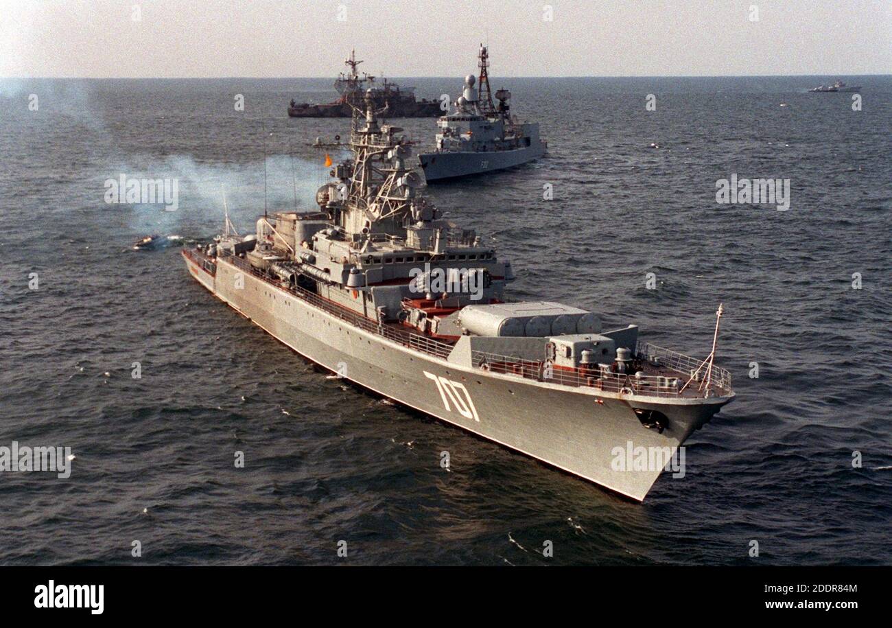 Krivak I class frigate BDITELNY Stock Photo - Alamy