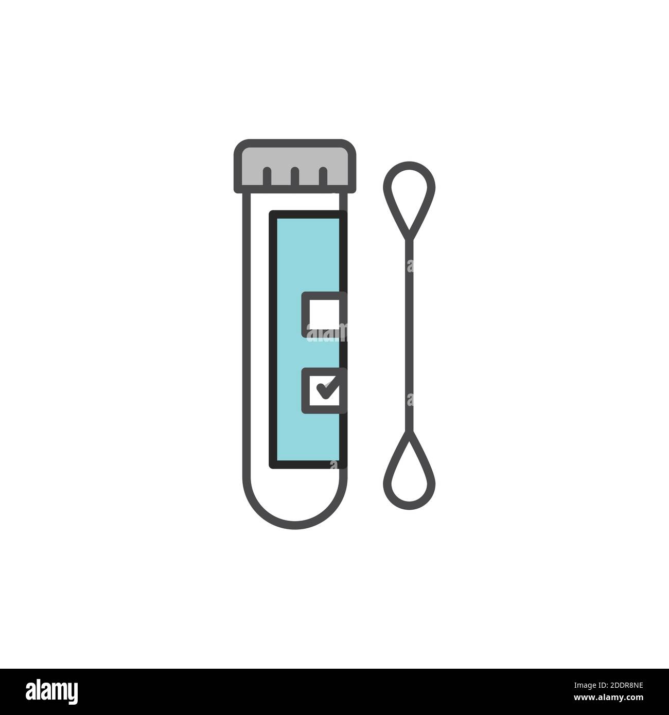 Positive and negative bacteria Stock Vector Images - Alamy