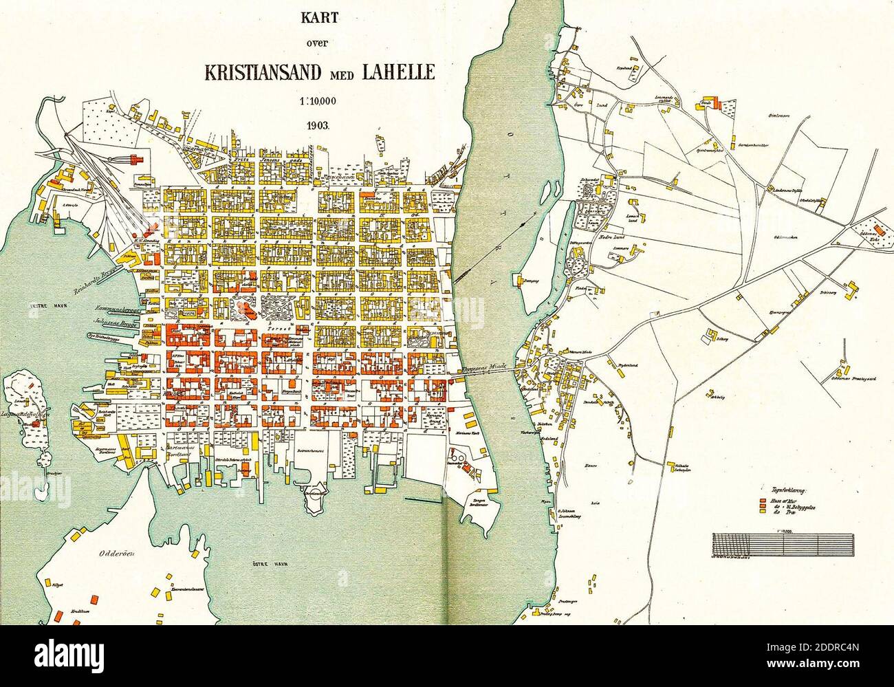 Map of kristiansand hi-res stock photography and images - Alamy