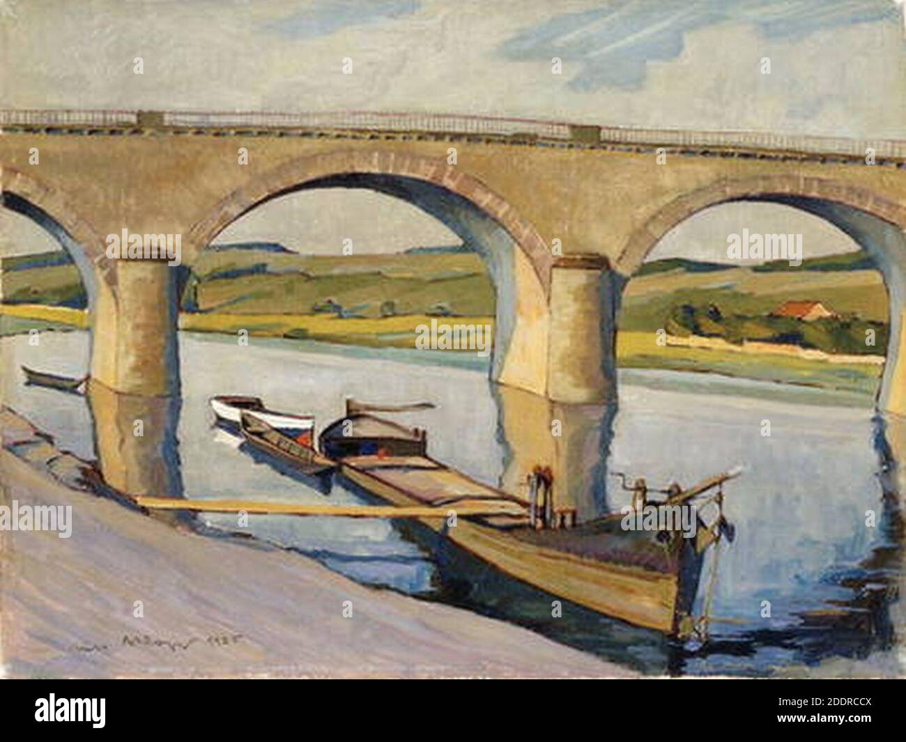 Remich bridge hi-res stock photography and images - Alamy