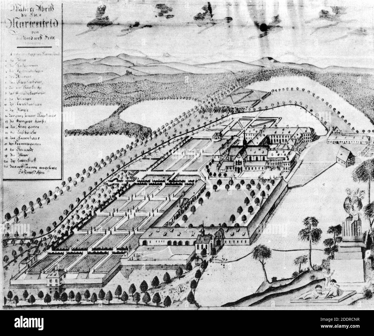 Kloster Marienfeld Gesamtanlage Stock Photo - Alamy