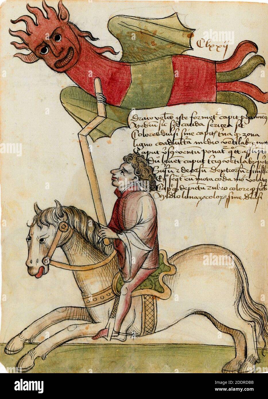 Konrad Kyeser, Bellifortis, Clm 30150, Tafel 21, Blatt 91v Stock Photo ...