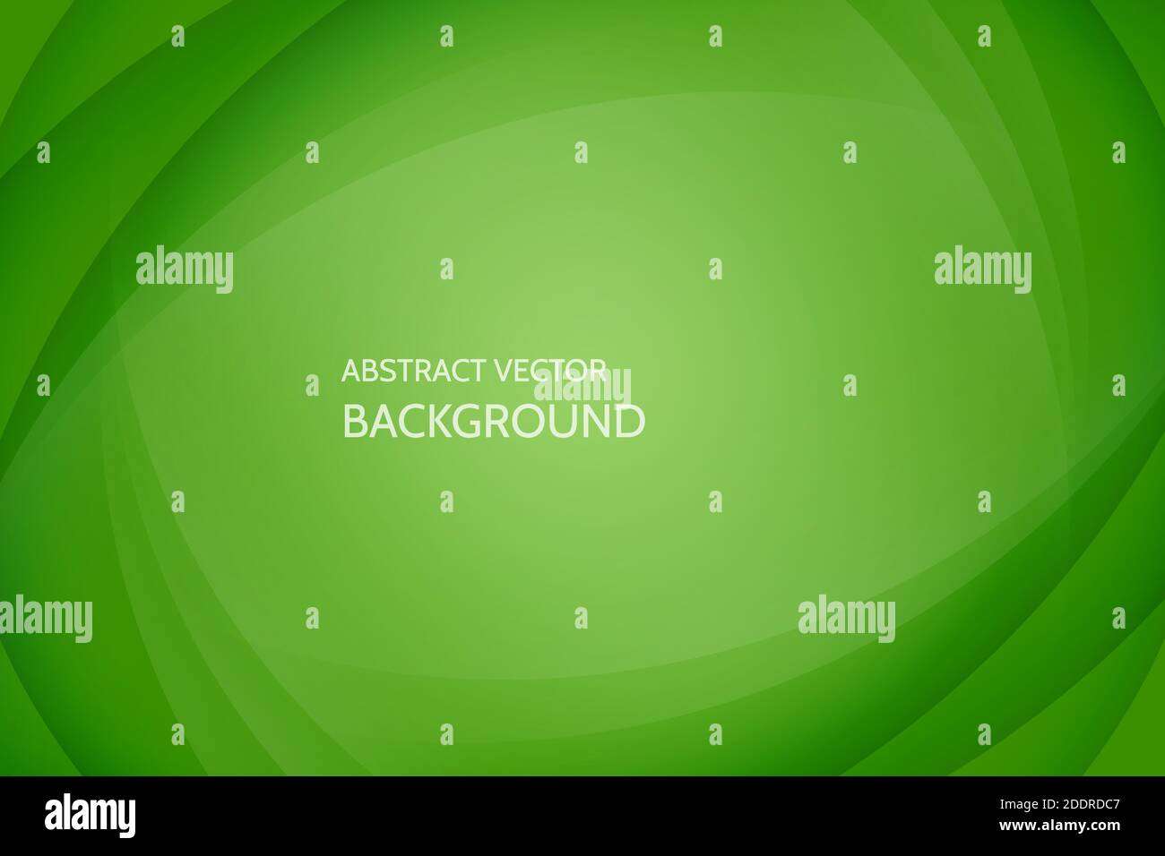 Vector abstract green background. Curve line frame Stock Vector Image ...