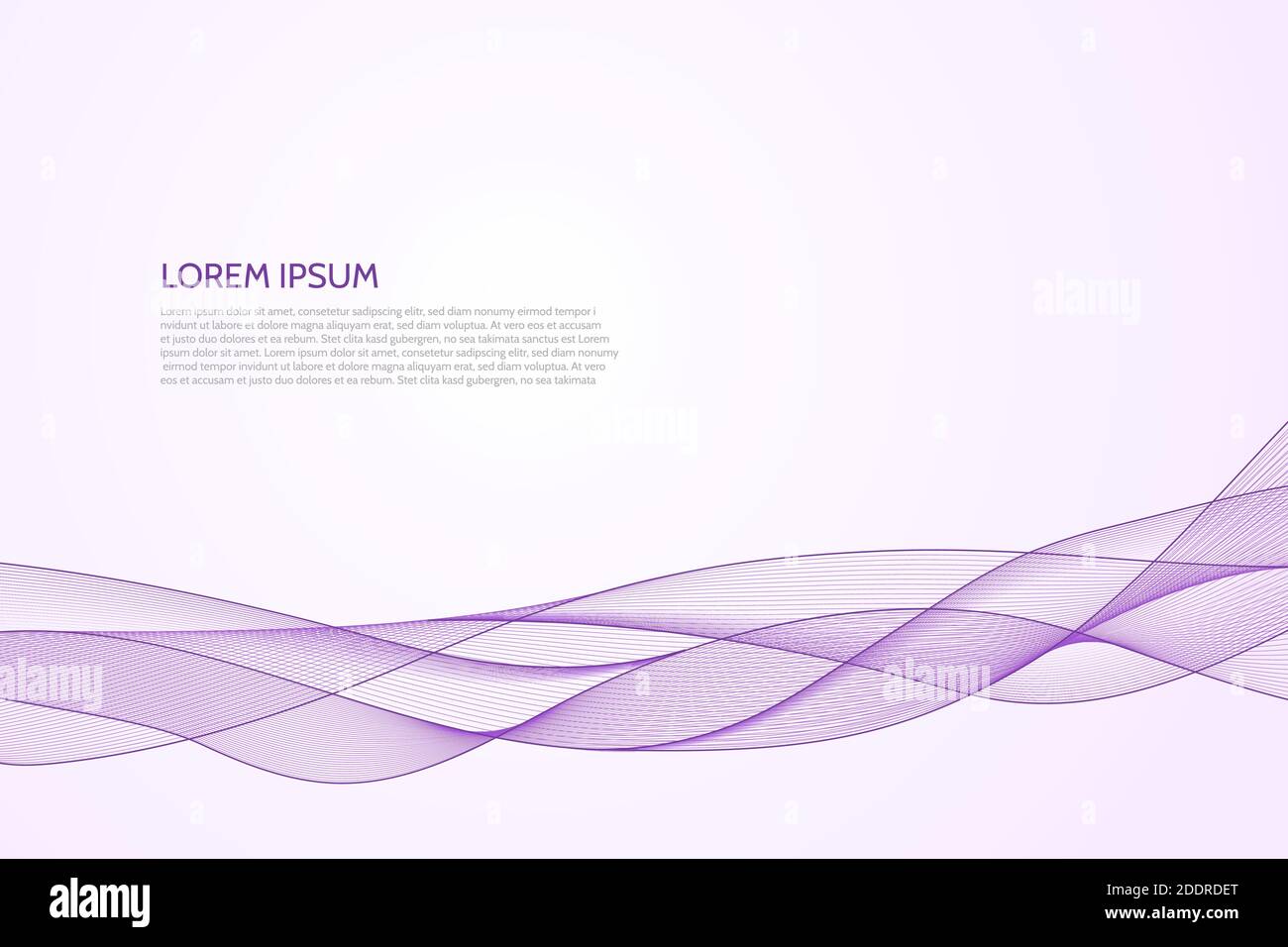 Vector abstract wavy purple background Stock Vector Image & Art - Alamy