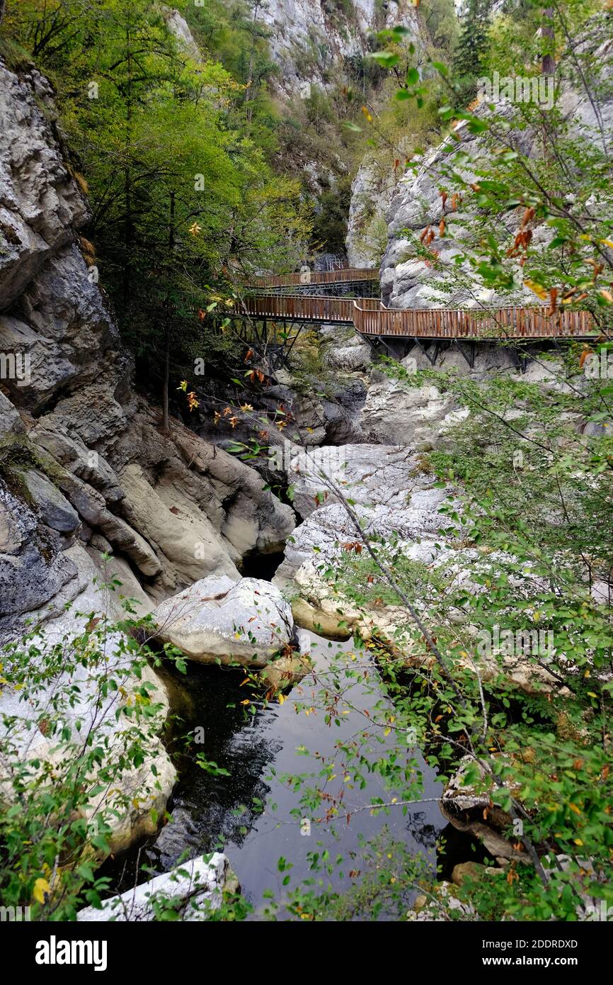 Horma Canyon. World’s second deepest canyon located in Turkey’s Black ...