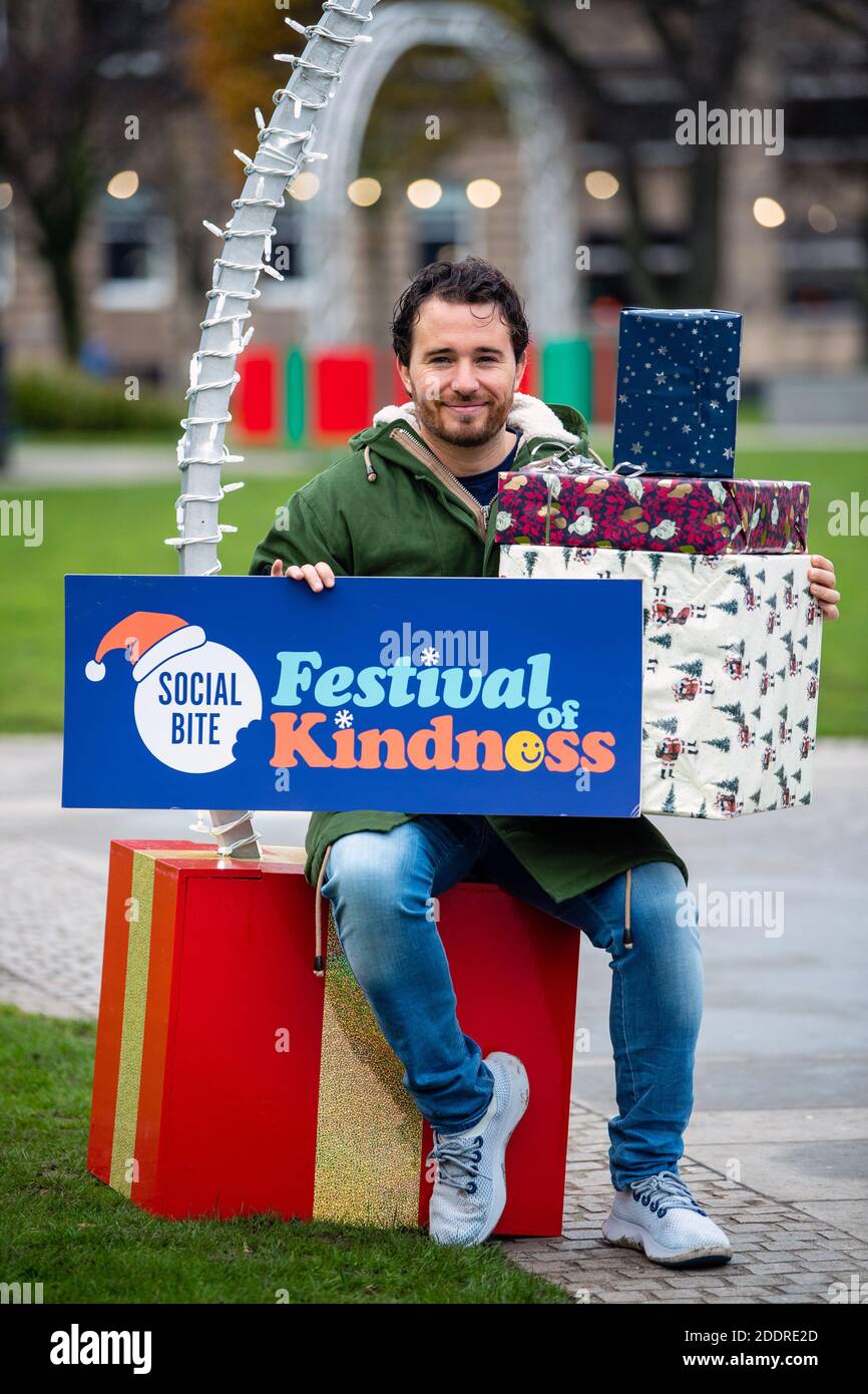 Pictured Social Bite Founder Josh Littlejohn MBE in Edinburgh (St ...