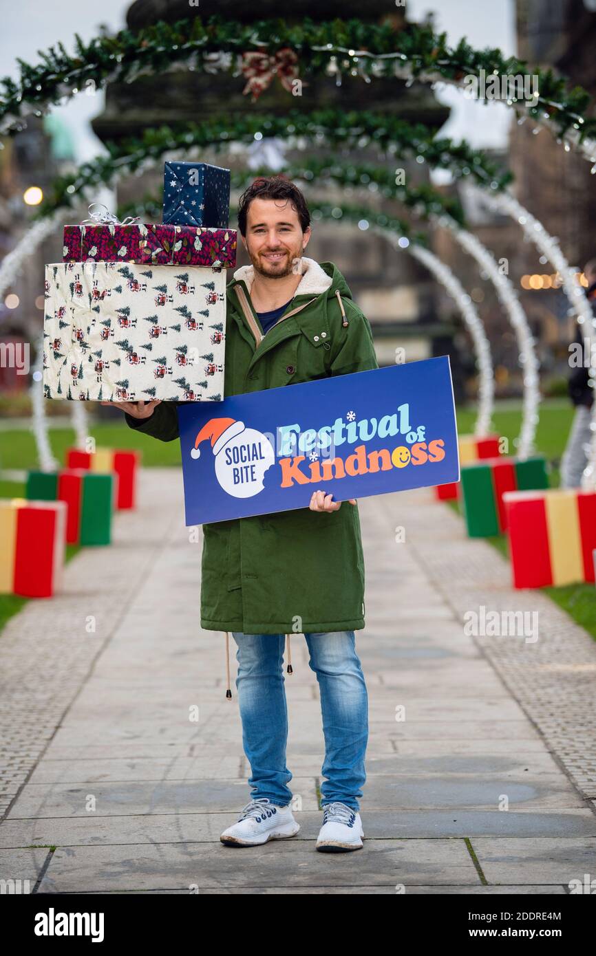 Pictured Social Bite Founder Josh Littlejohn MBE in Edinburgh (St ...