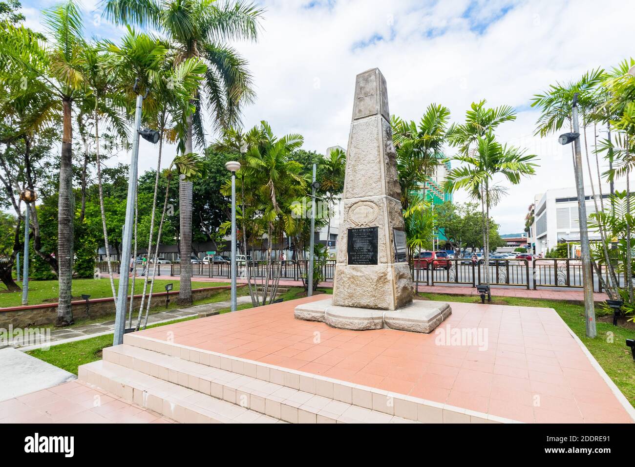 The Australian armed forces war memorial near Gaya Street in Kota ...