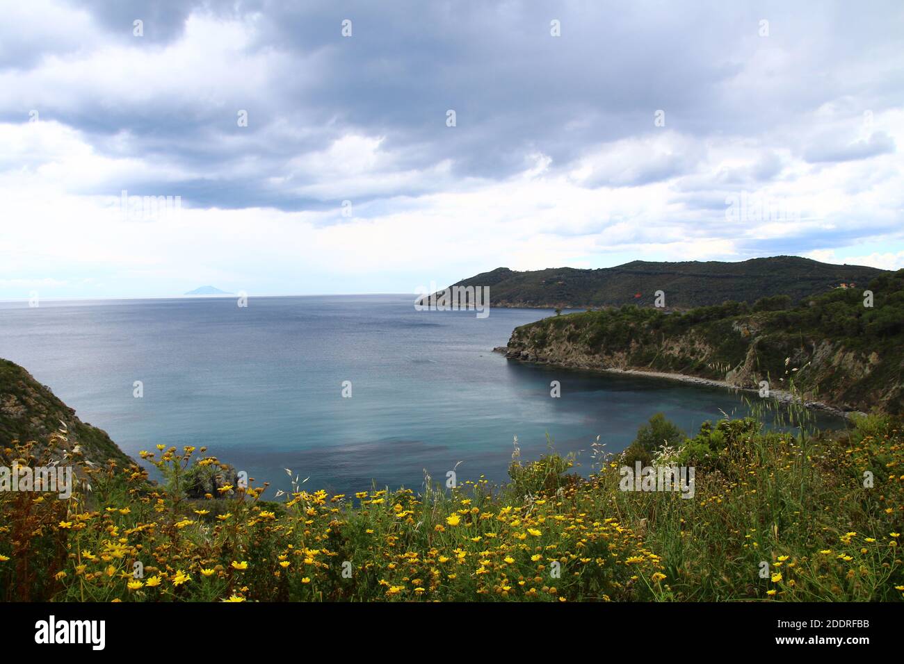 Landscape on Elba Island, Livorno, Italy Stock Photo - Alamy