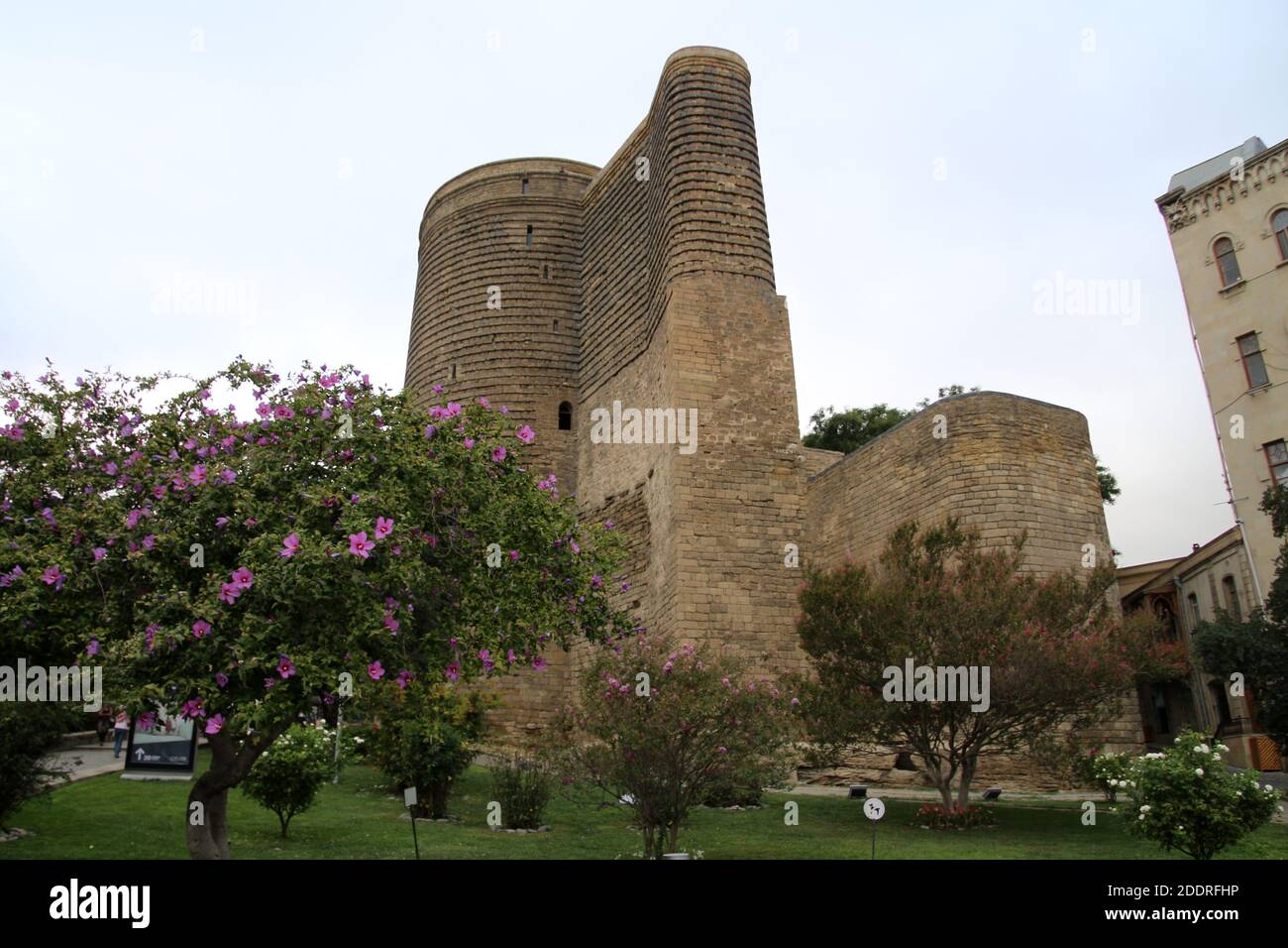 Maiden Tower in Baku, Azerbaijan Stock Photo - Alamy