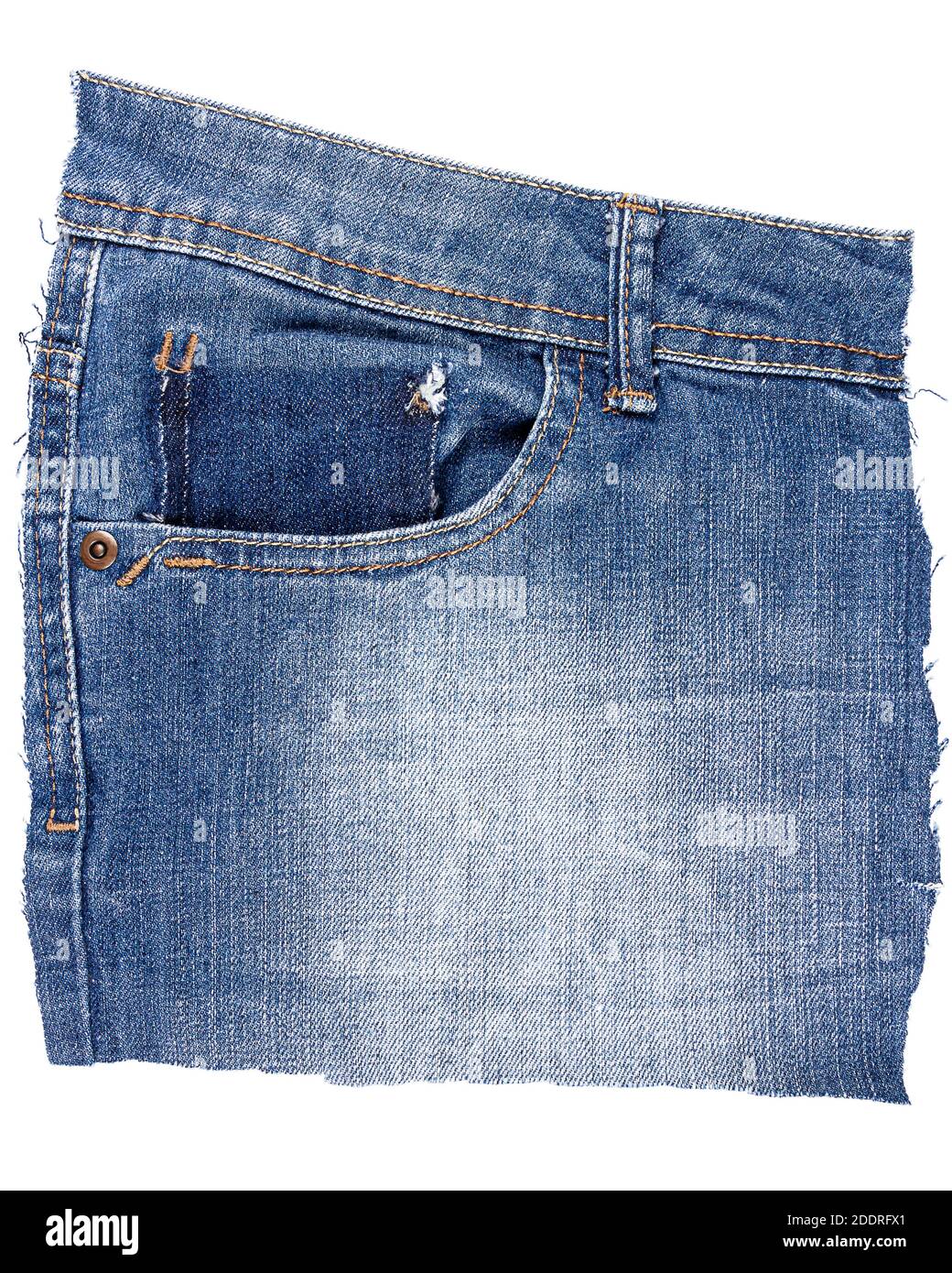 Denim texture Cut Out Stock Images & Pictures - Alamy