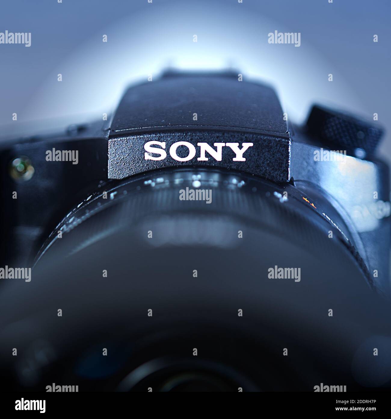 Sony camera product photo of the bridge camera RX 10 M3 with, out of ...