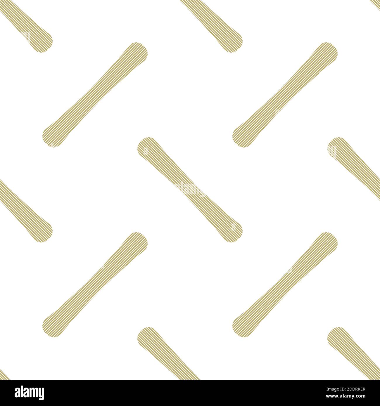 Different Ice Cream Stick Seamless Pattern Isolated on White Background ...