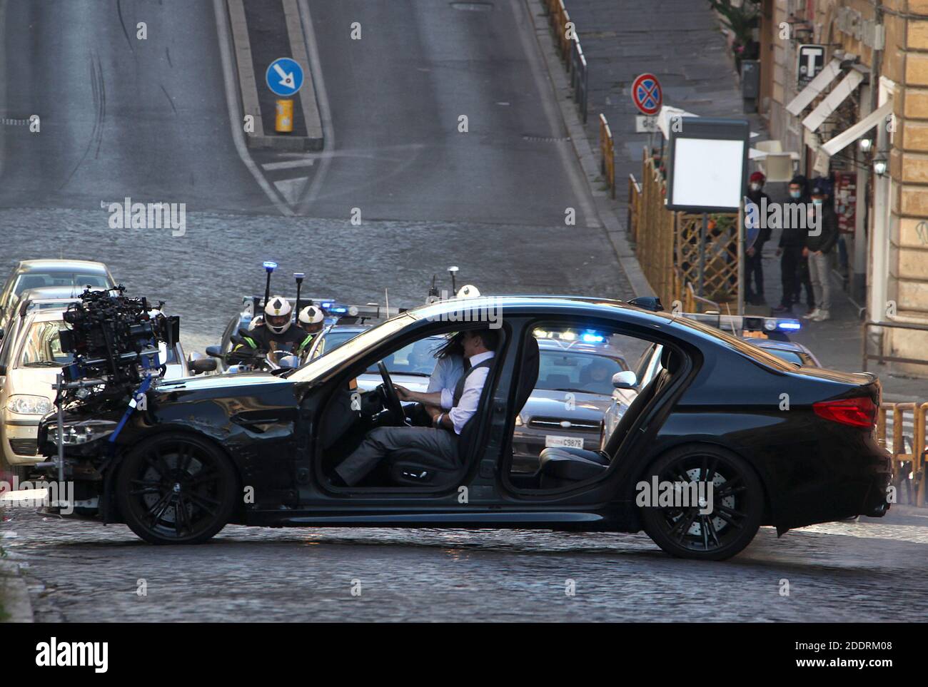 Rome, Italy. 26th Nov, 2020. Rome, The filming of the film "Mission ...