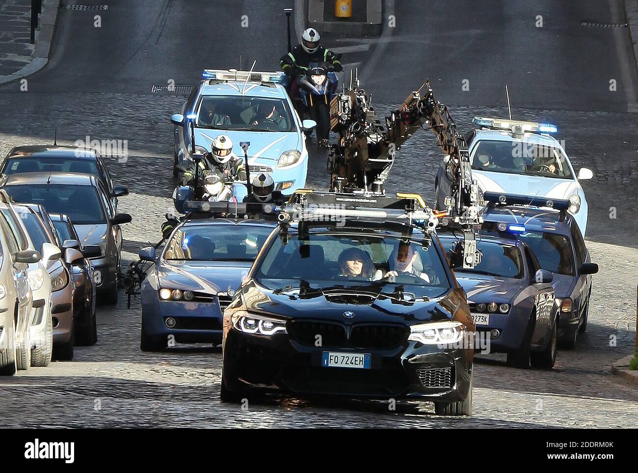 Rome, Italy. 26th Nov, 2020. Rome, The filming of the film "Mission ...
