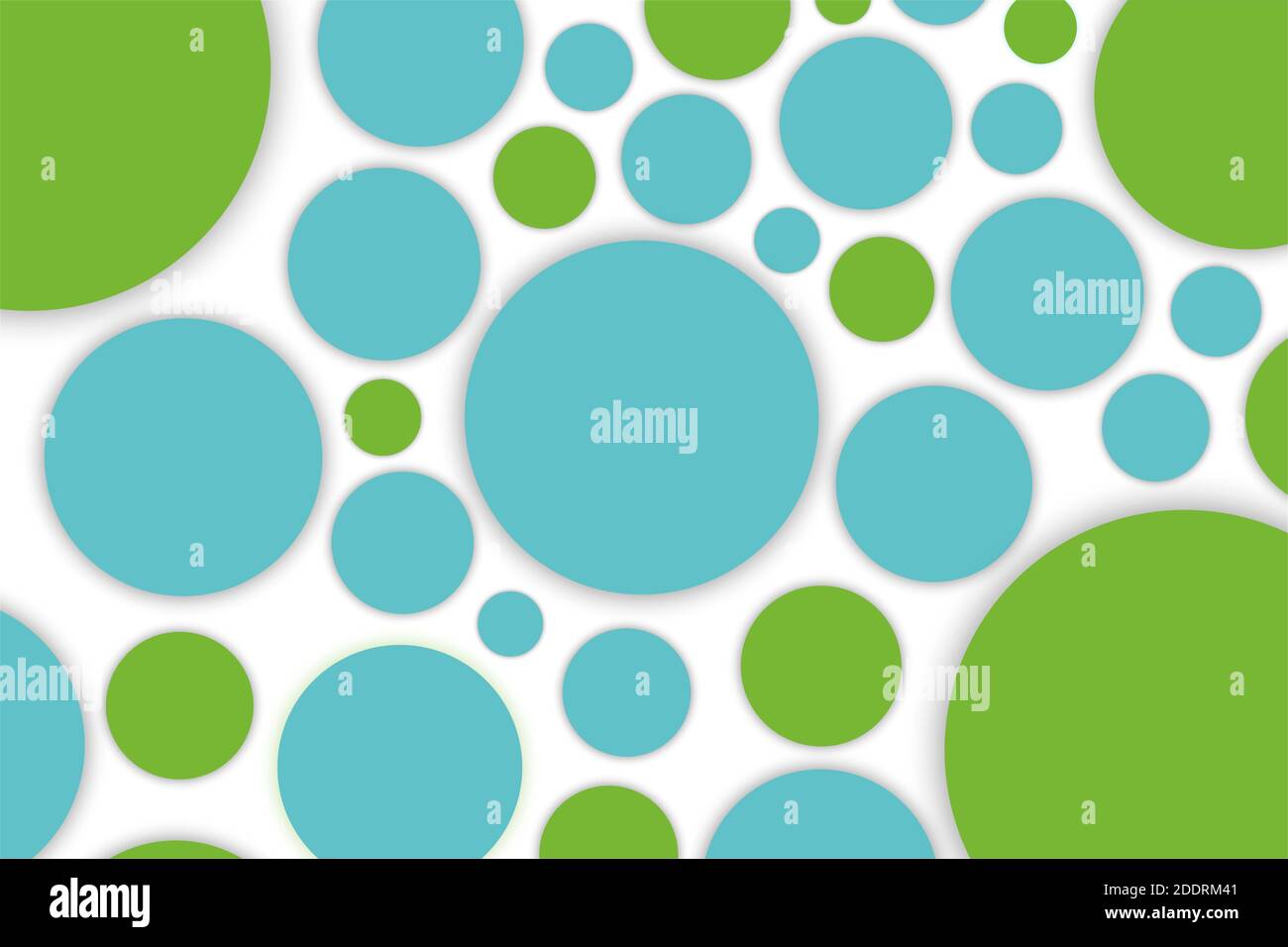 Raster illustration of various circles Stock Vector Image & Art - Alamy