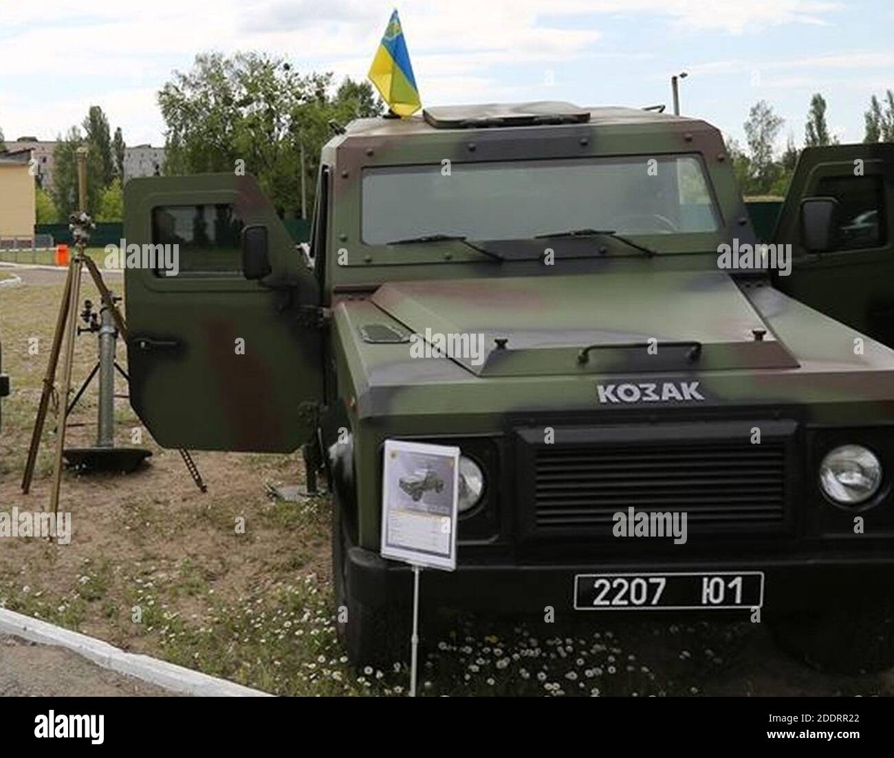 Kozak-4 Armored vehicle Border Guard Service of Ukraine Stock Photo - Alamy