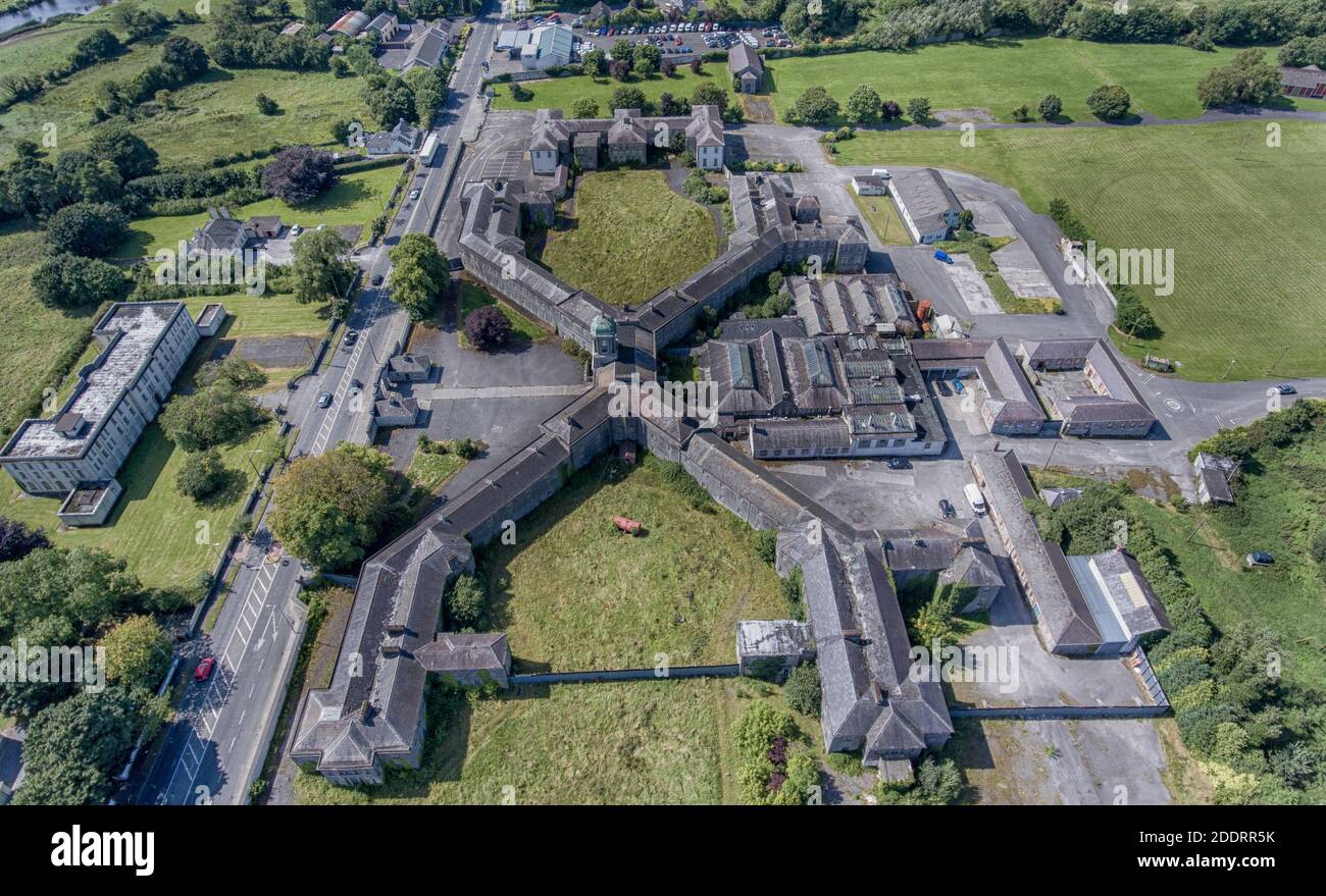 The sprawling asylum was originally built to house 150 patients but was ...