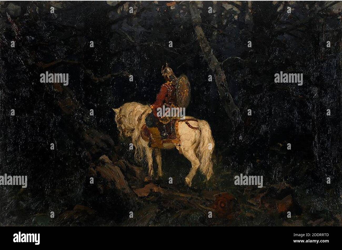 Knight at the crossroads hi-res stock photography and images - Alamy