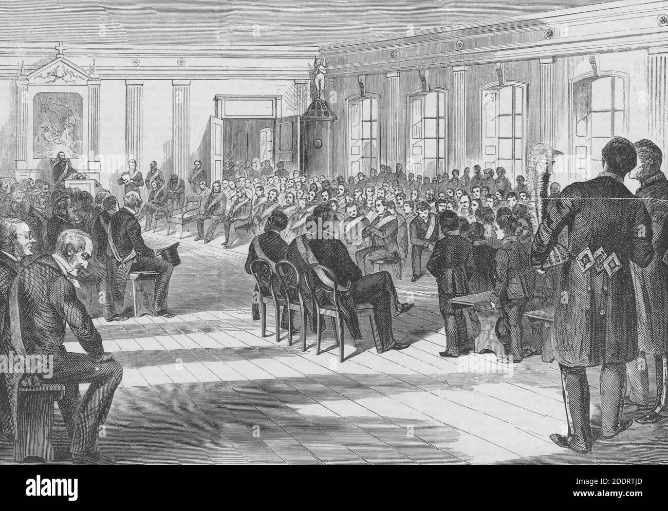 Kristineberg invigning 1867 Stock Photo - Alamy