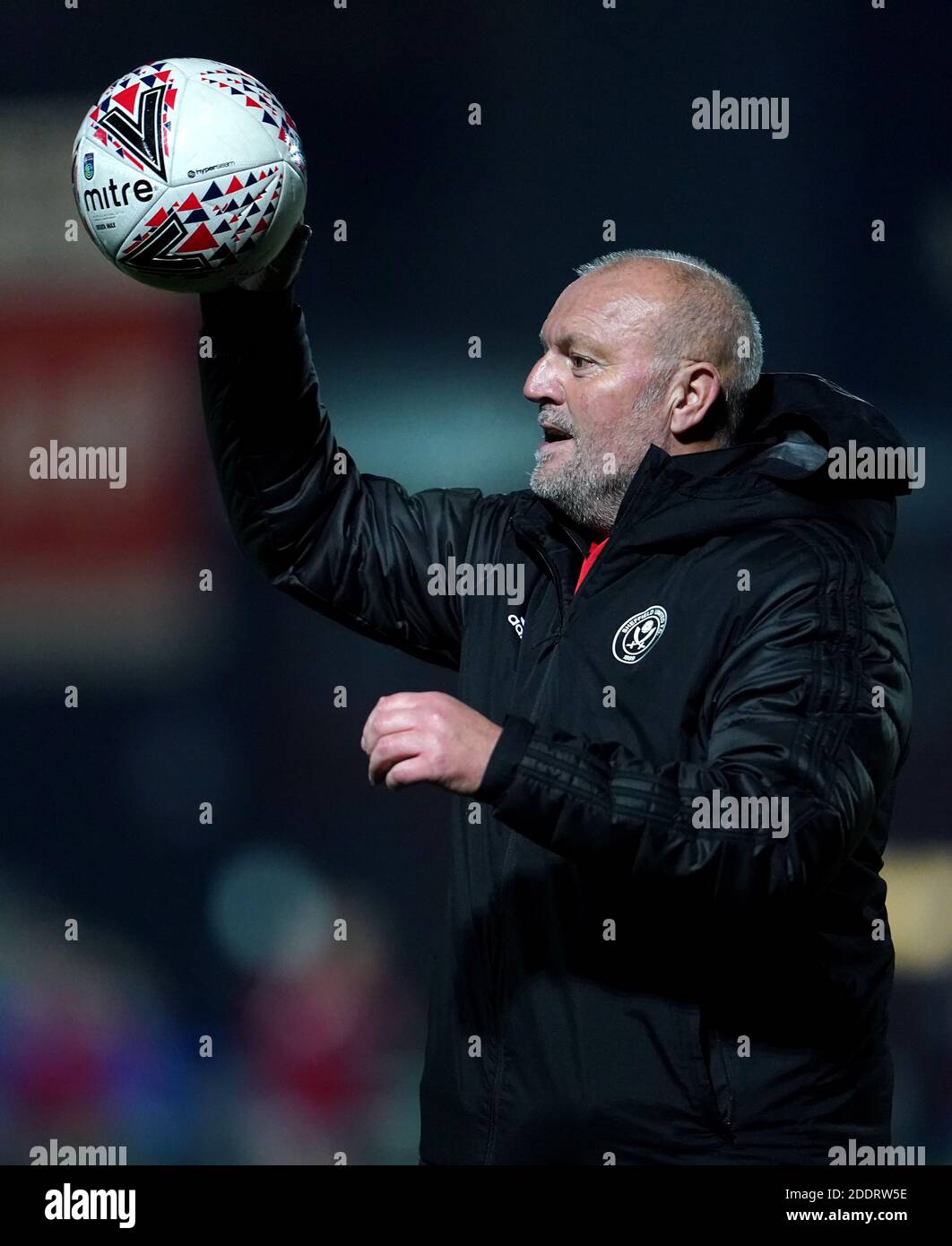 Sheffield United’s Manager Neil Redfearn before the Continental Tyres ...