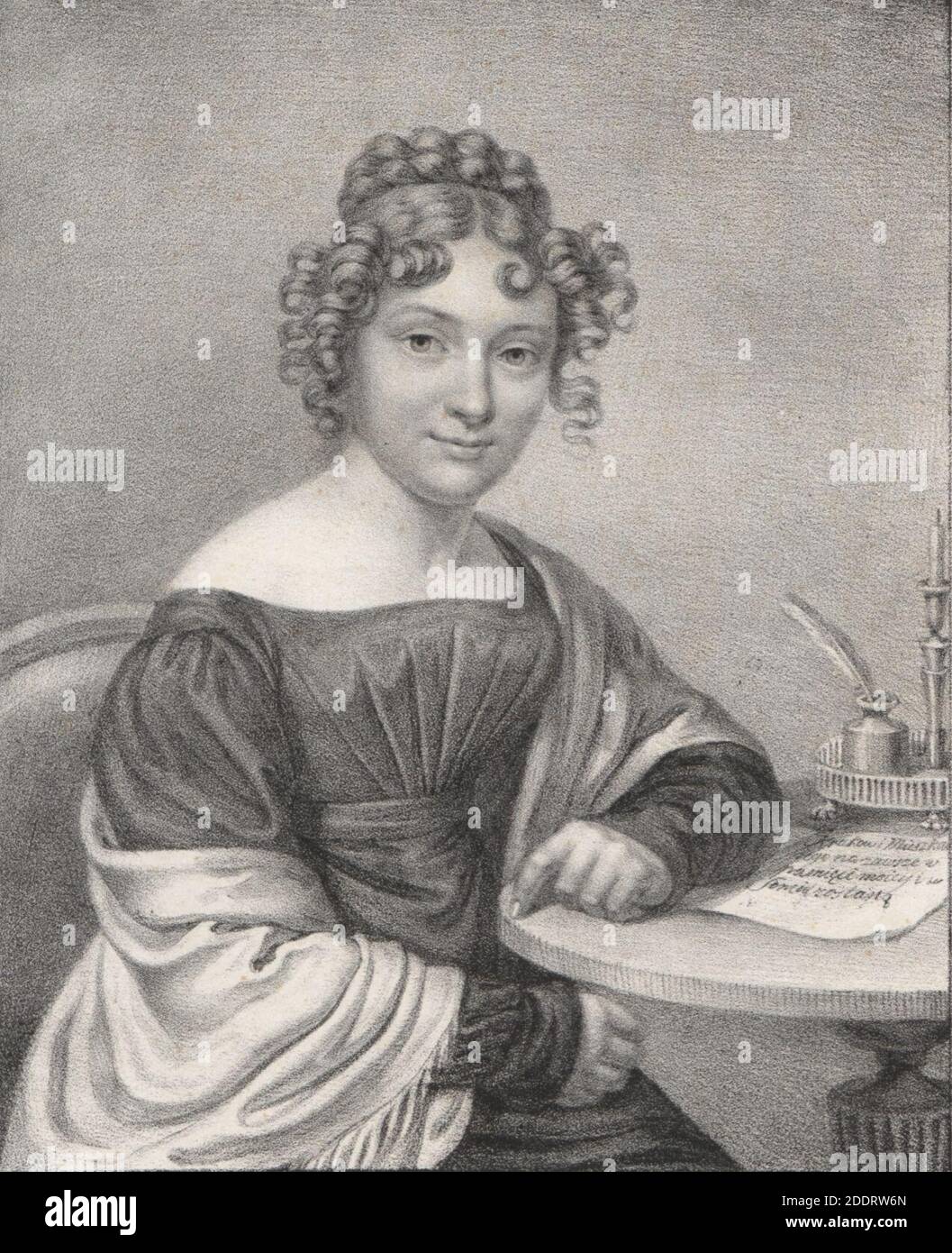 Klementyna Tańska lit. Józef Sonntag Stock Photo - Alamy