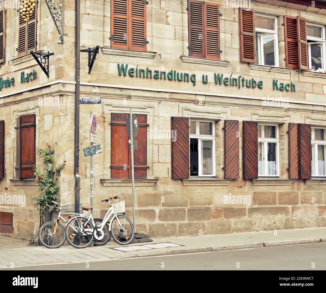 Traditional German old architecture house Stock Photo - Alamy