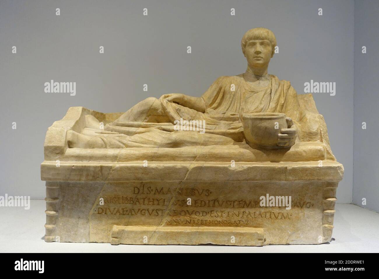 Kline monument of C. Iulius Bathyllus, Roman, mid 1st century AD ...