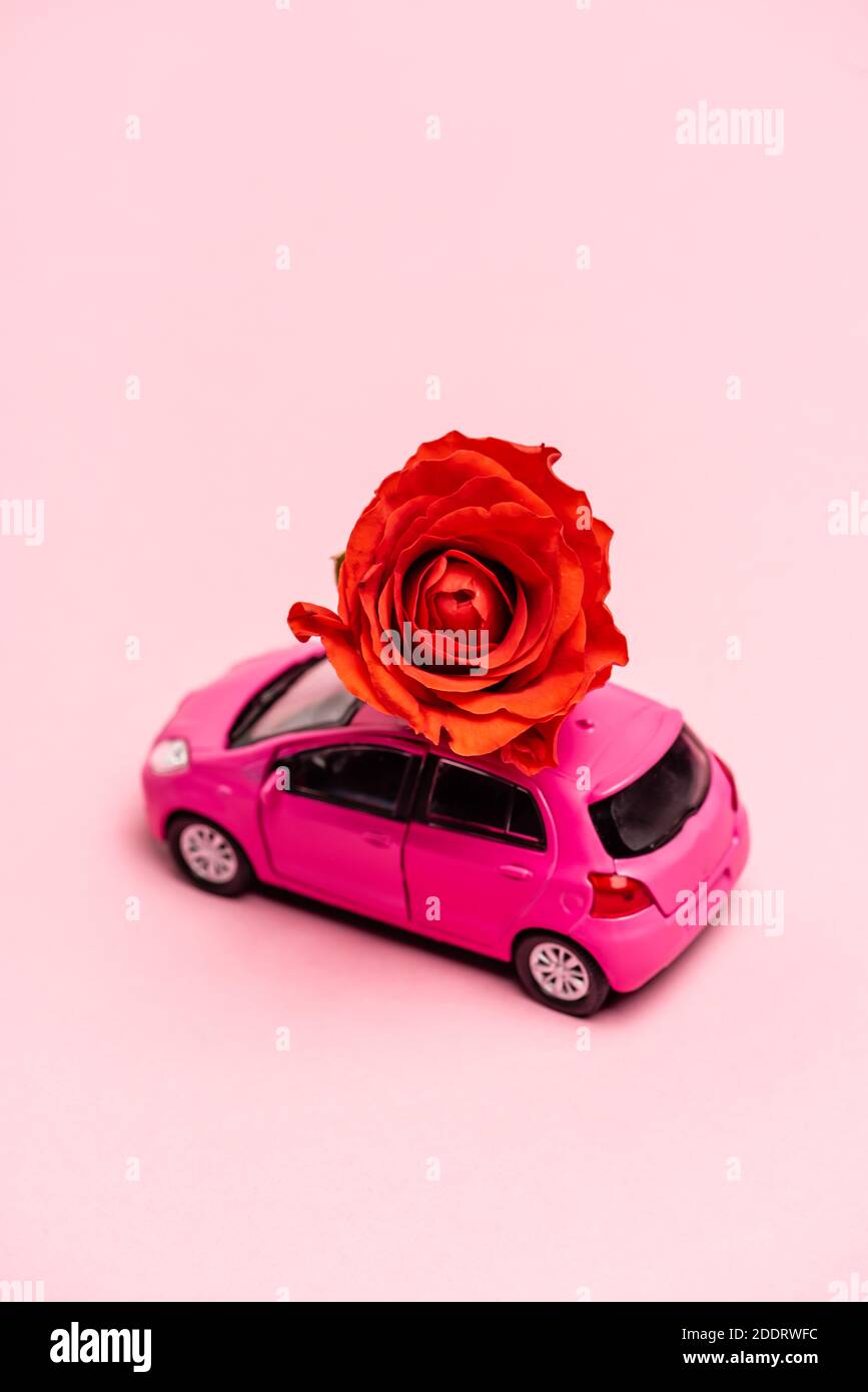 Pink rose inspiration board hi-res stock photography and images - Alamy