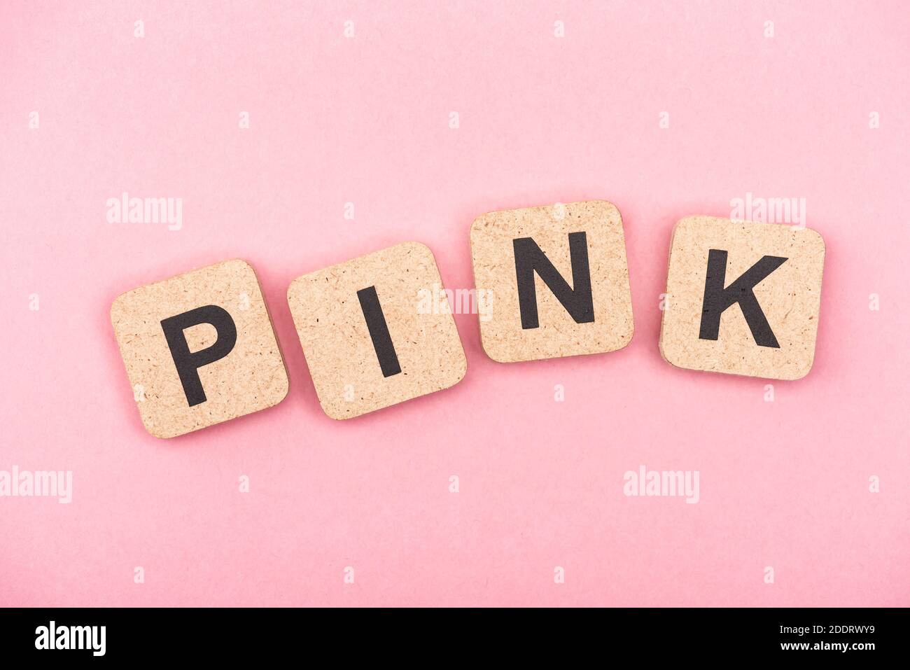 Pink light word hi-res stock photography and images - Alamy