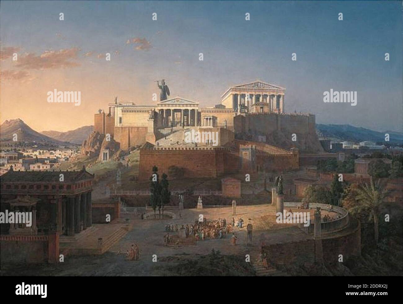 Akropolis by leo von klenze hi-res stock photography and images - Alamy