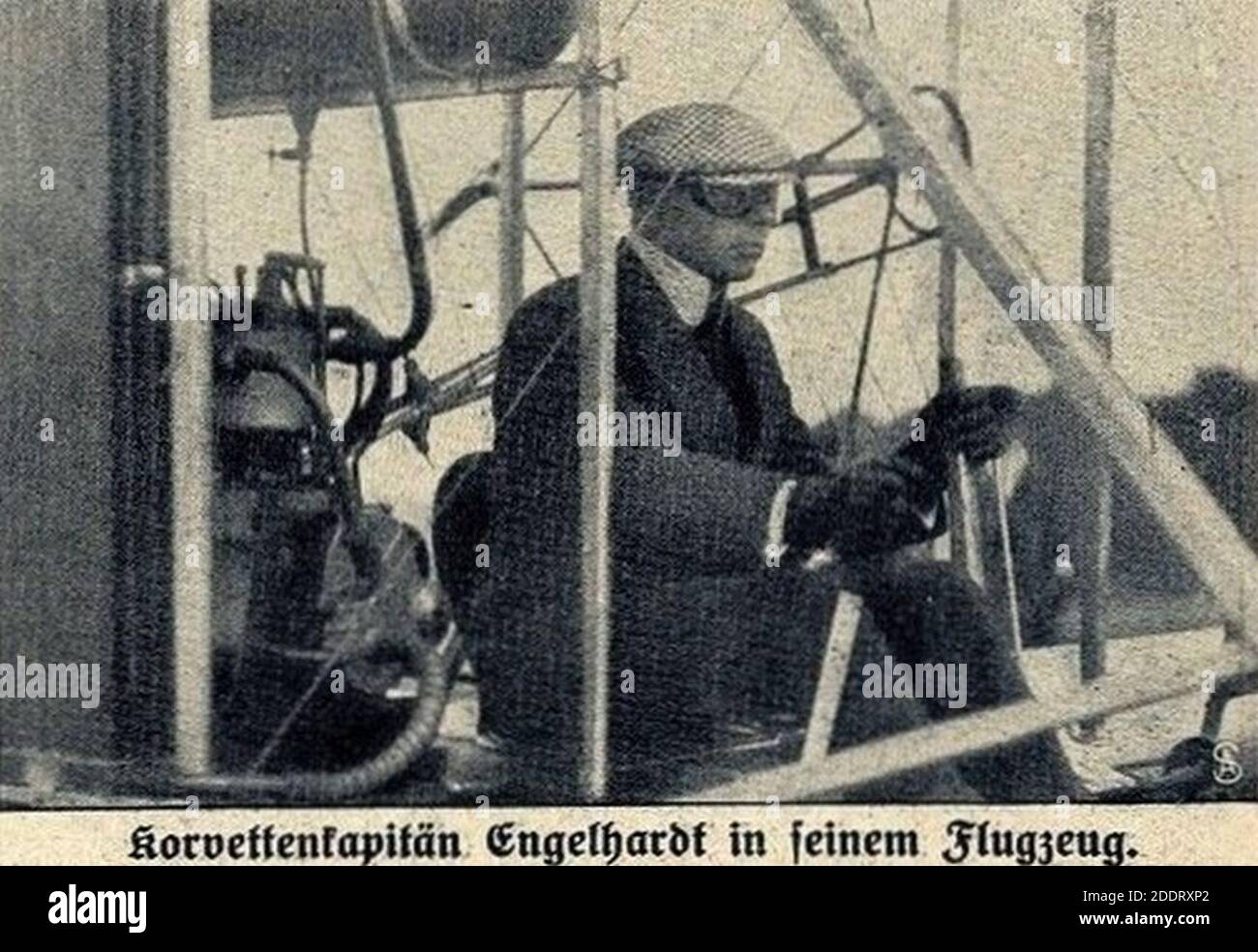Korvettenkapitän Paul Engelhard 1910 Stock Photo - Alamy