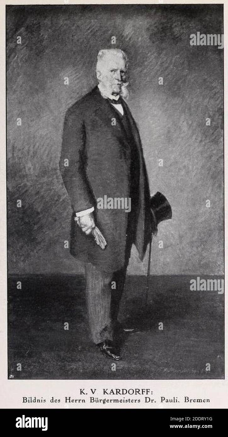 Dr alfred dominicus pauli hi-res stock photography and images - Alamy