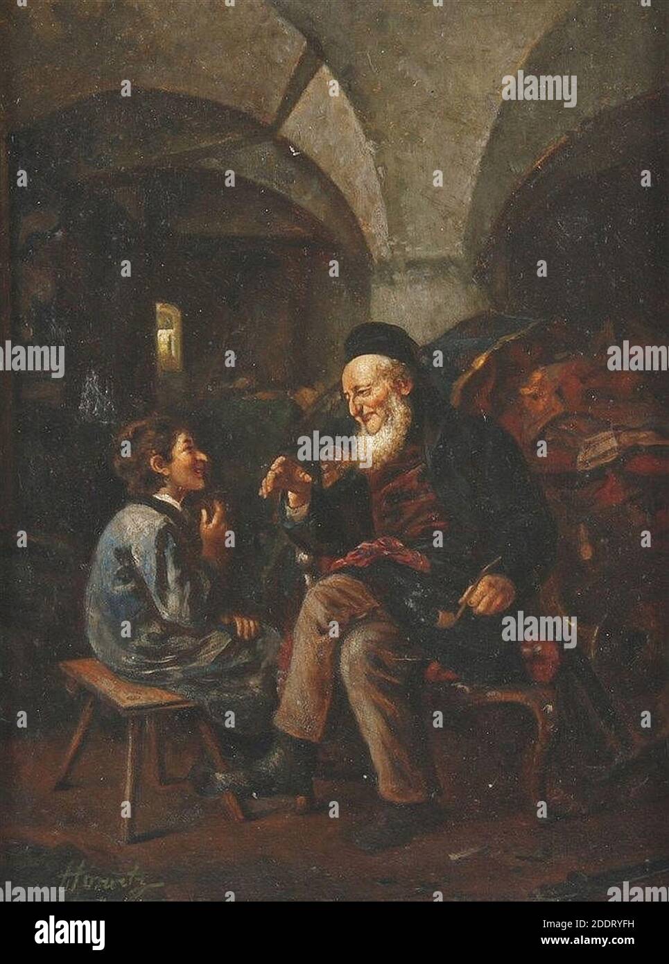 Emanuel Henry Horwitz after Ludwig Knaus - Solomonic wisdom (ca.1900 ...