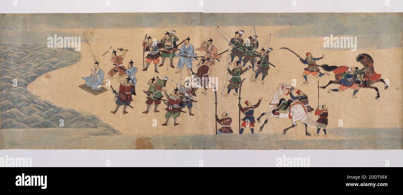 Kiyomizudera engi emaki - Scroll3 Pic5 Stock Photo - Alamy