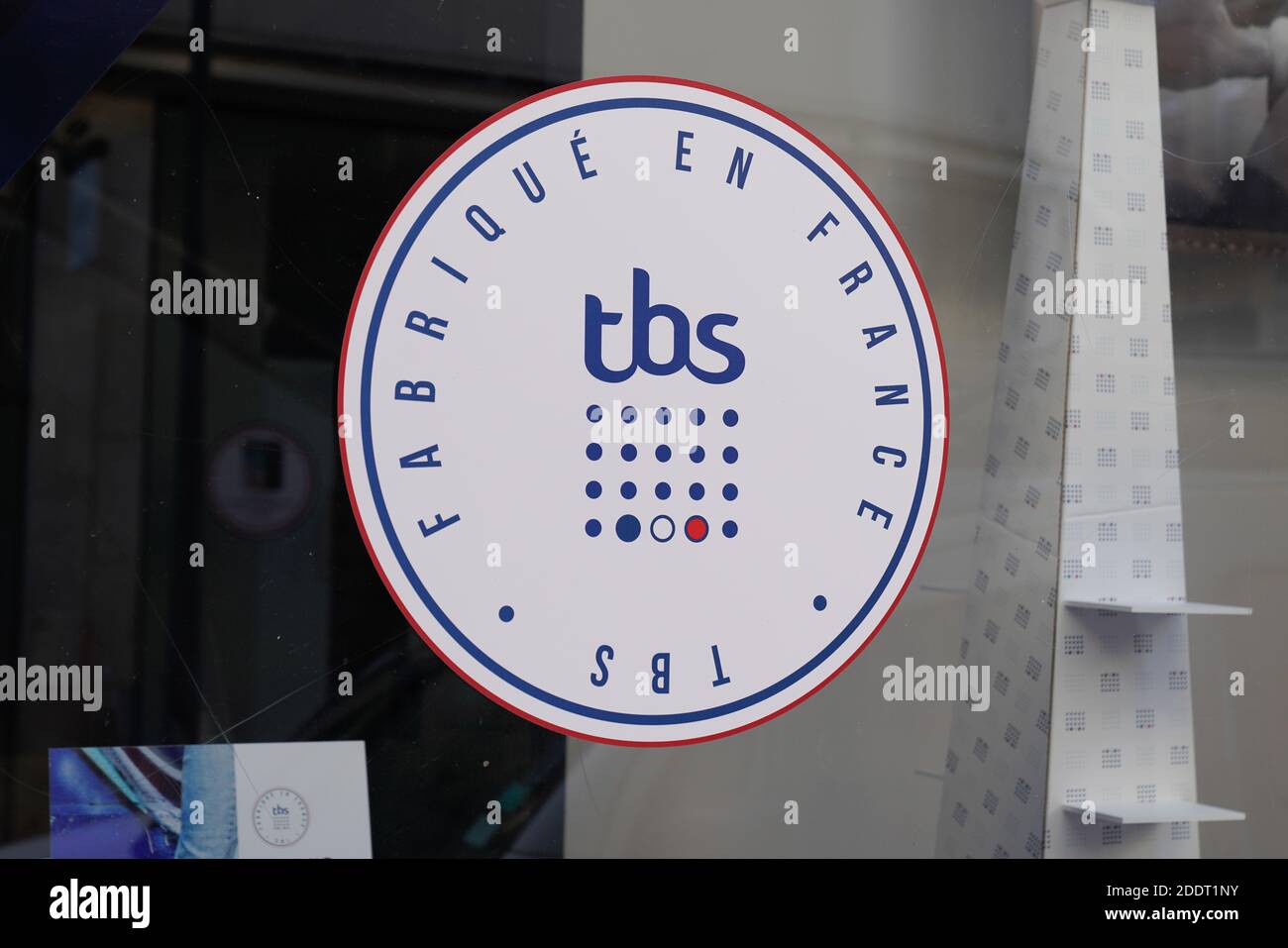 Bordeaux , Aquitaine / France - 11 11 2020 : TBS store logo and text ...
