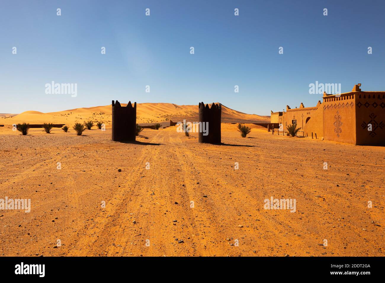 The gate of Sahara Stock Photo - Alamy