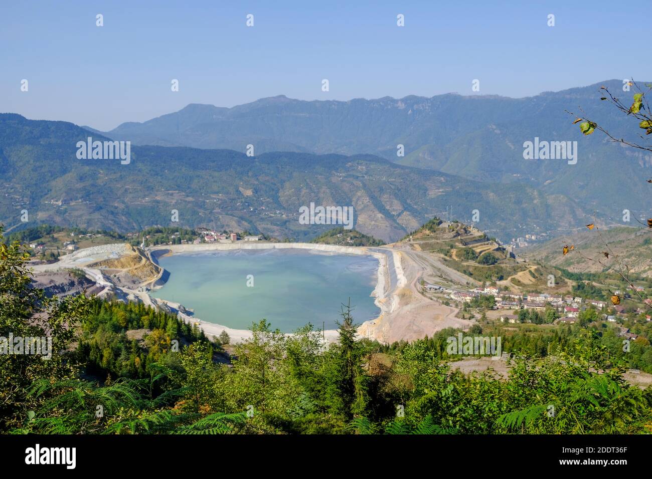 Industrial pollution toxic waste pool hi-res stock photography and ...