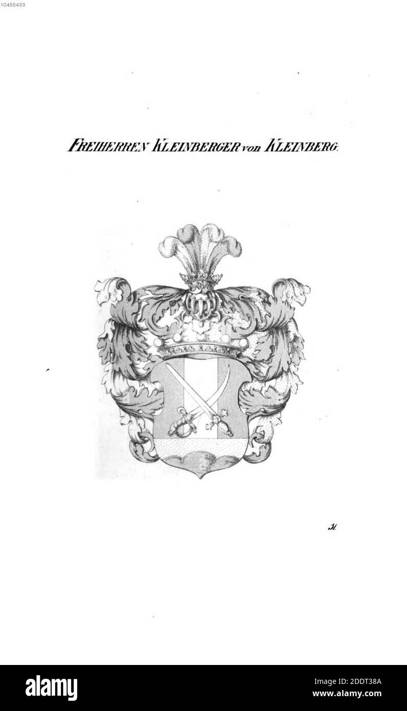 Kleinberger von Kleinberg - Tyroff AT Stock Photo - Alamy